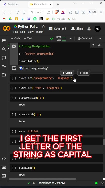 String Manipulation A Quick Glance Python Coding Code String