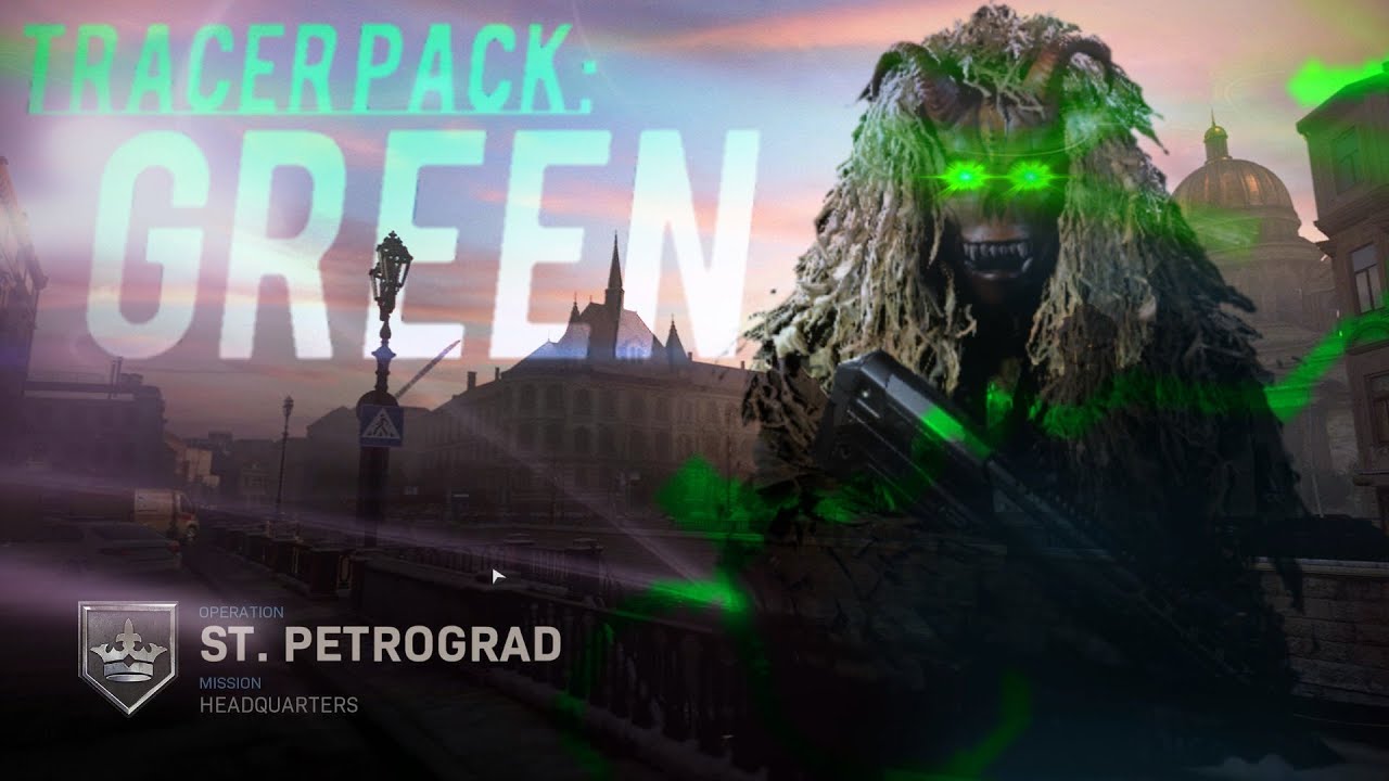 NEW TRACERPACK: GREEN GAMEPLAY!!! - Call of Duty: Modern Warfare # ...