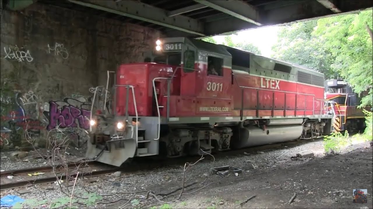 [HD] LTEX GP40 on Mass Coastal in Fall River, MA - 6/2020 - YouTube