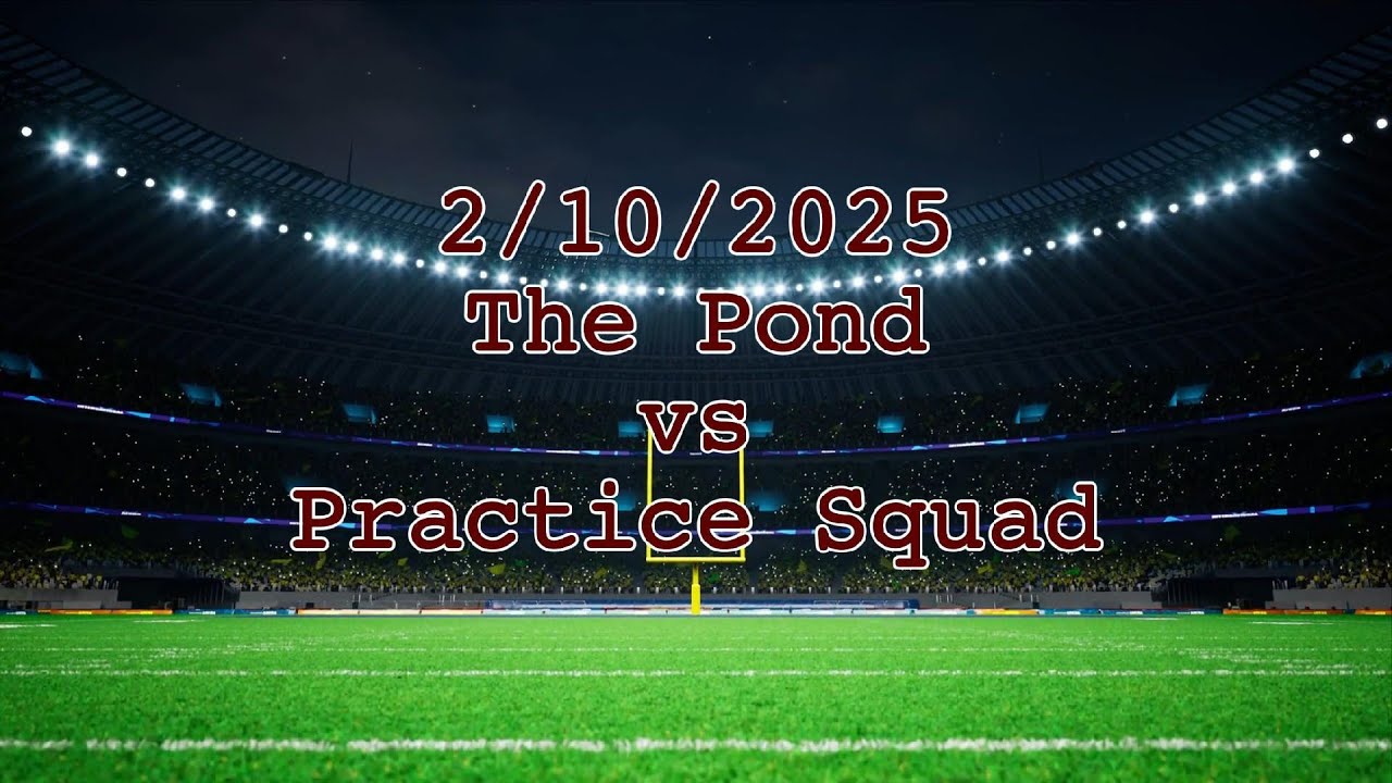 The Pond v Practice Squad - YouTube