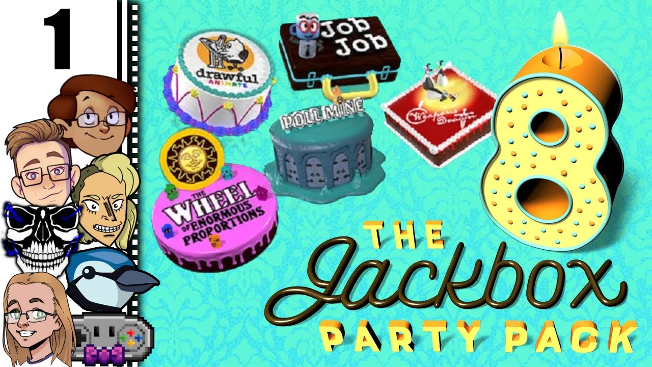 Let's Play The Jackbox Party Pack 8 Part 1 - This One is Rough - YouTube