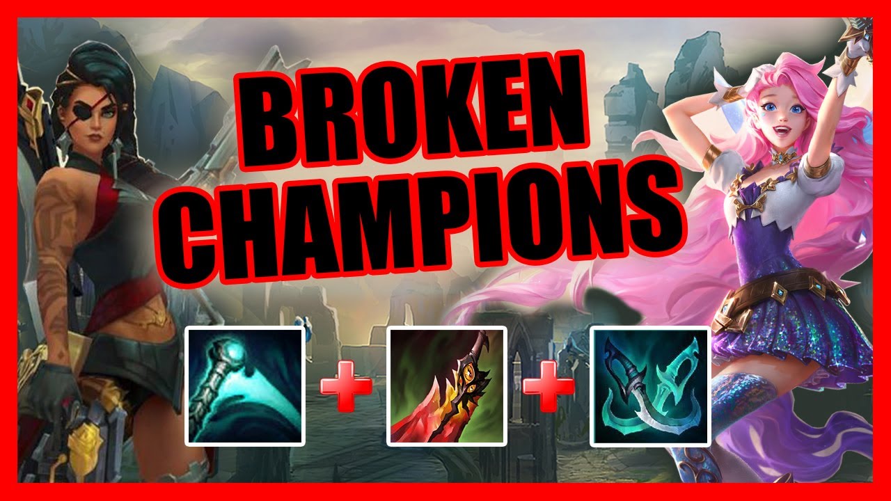 Ranked Duo Bot lane w/ BROKEN CHAMPS!!! - YouTube