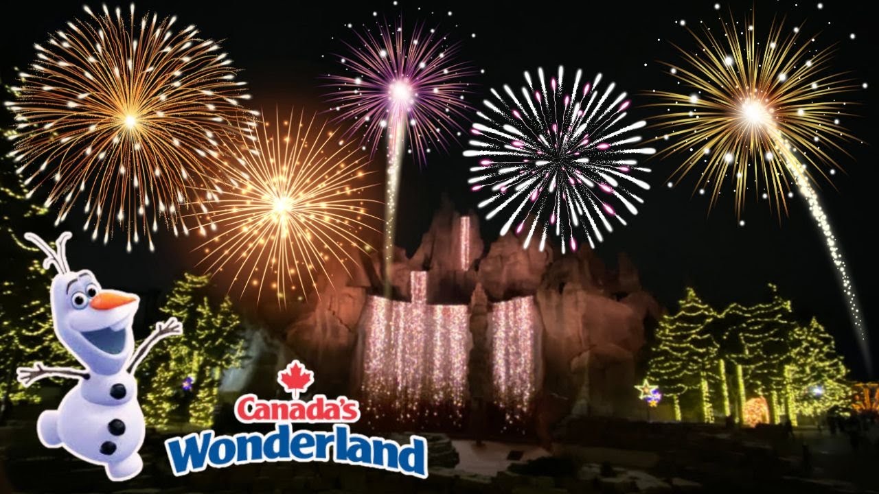 Frozen's Olaf in Wonderland: Amazing Fireworks Show in Wonderland! 🎆 ...