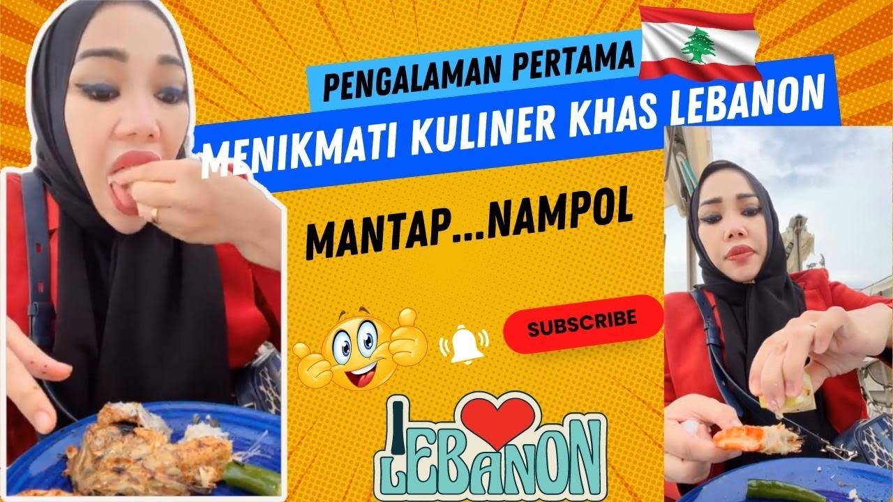 Menikmati Kuliner Khas Lebanon di Pinggir Pantai - YouTube