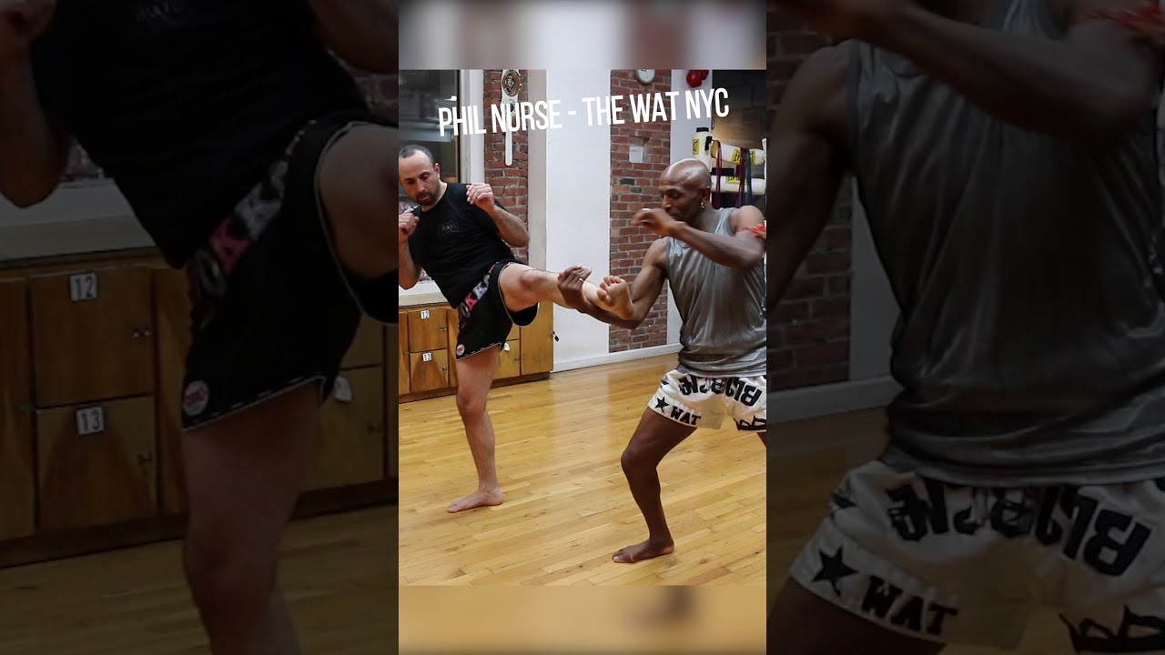 Muay Thai Flying Knee to Counter the Kick #shorts - YouTube