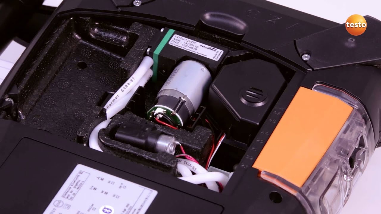 testo 350: Changing the rechargeable battery (13/13) | Be sure. Testo ...