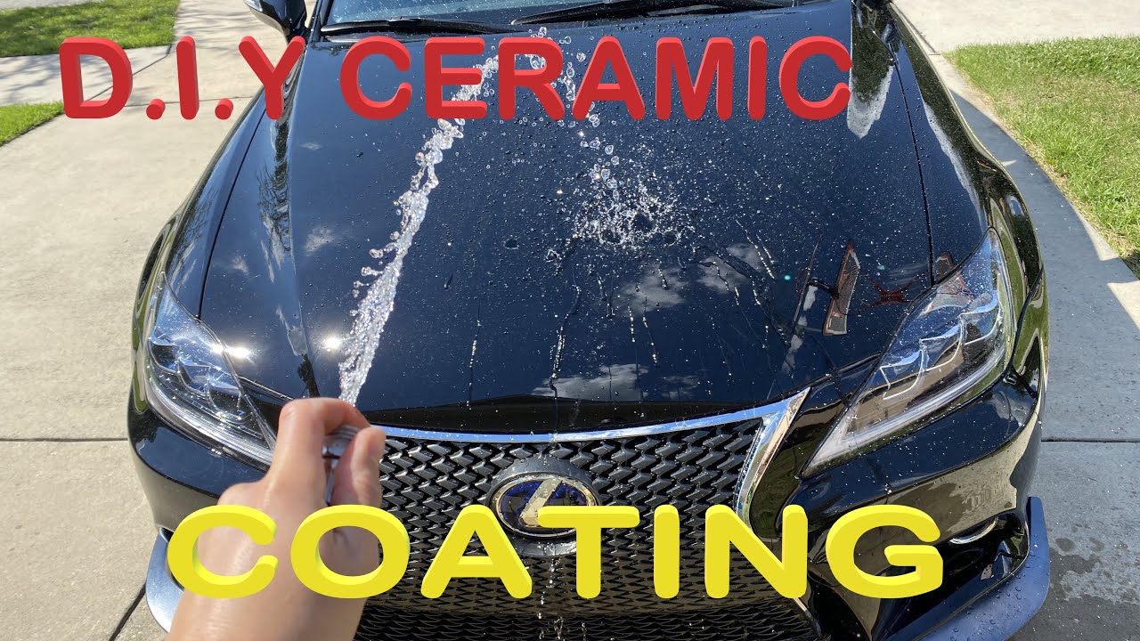 DIY Ceramic Coating Lexus IS250 IS350 IS-F ISF | Armor Shield IX ...