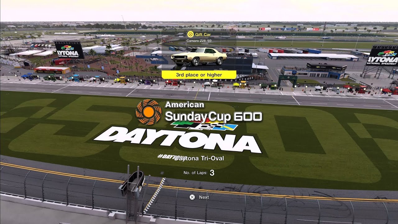 GT7: P27 American Sunday Cup 600 - Daytona Tri-Oval - YouTube