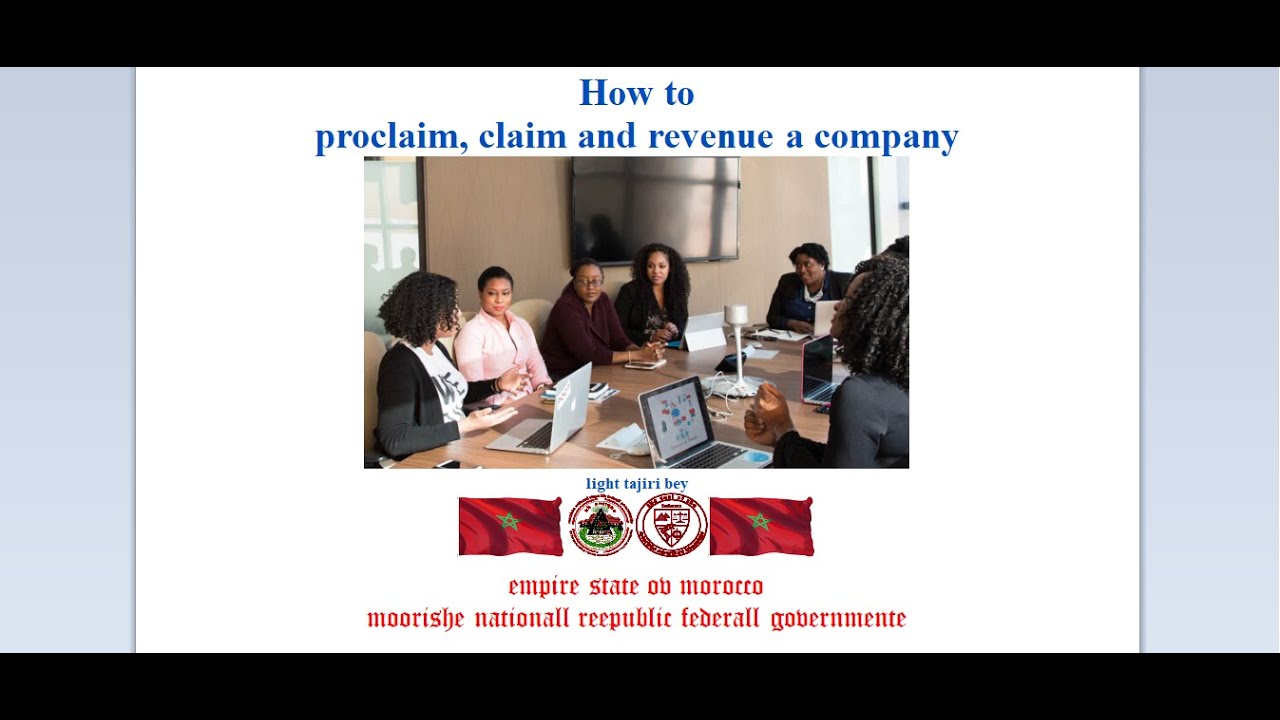 How to proclaim, claim and revenue a company - YouTube
