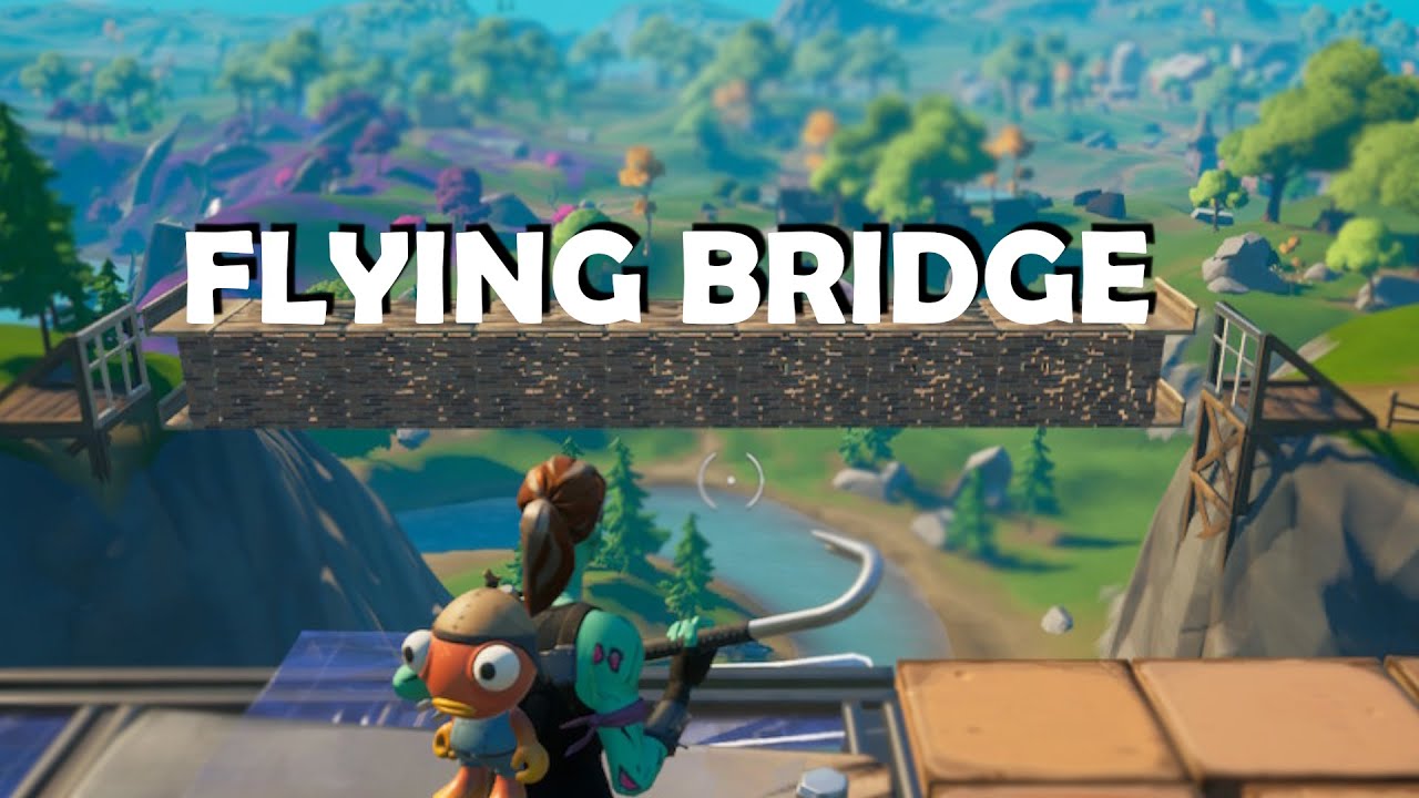 Fortnite flying building / How to build a flying bridge in fortnite ...