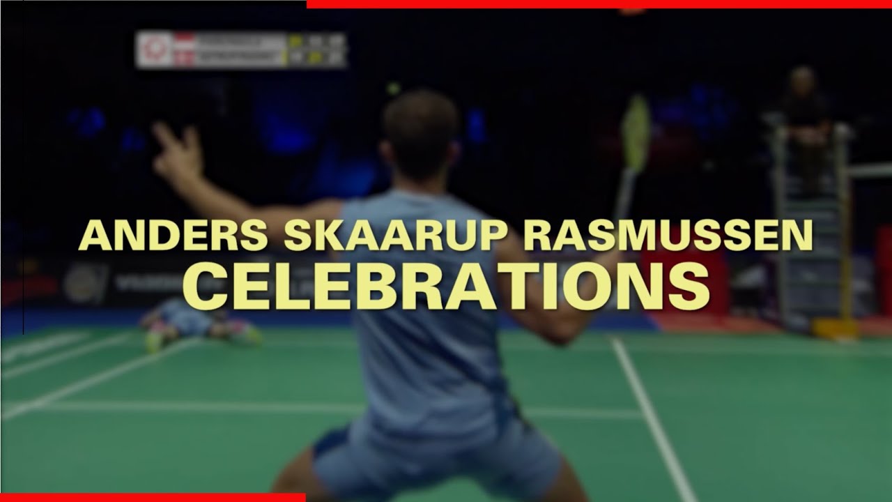 Badminton celebrations | Anders Skaarup Rasmussen - YouTube