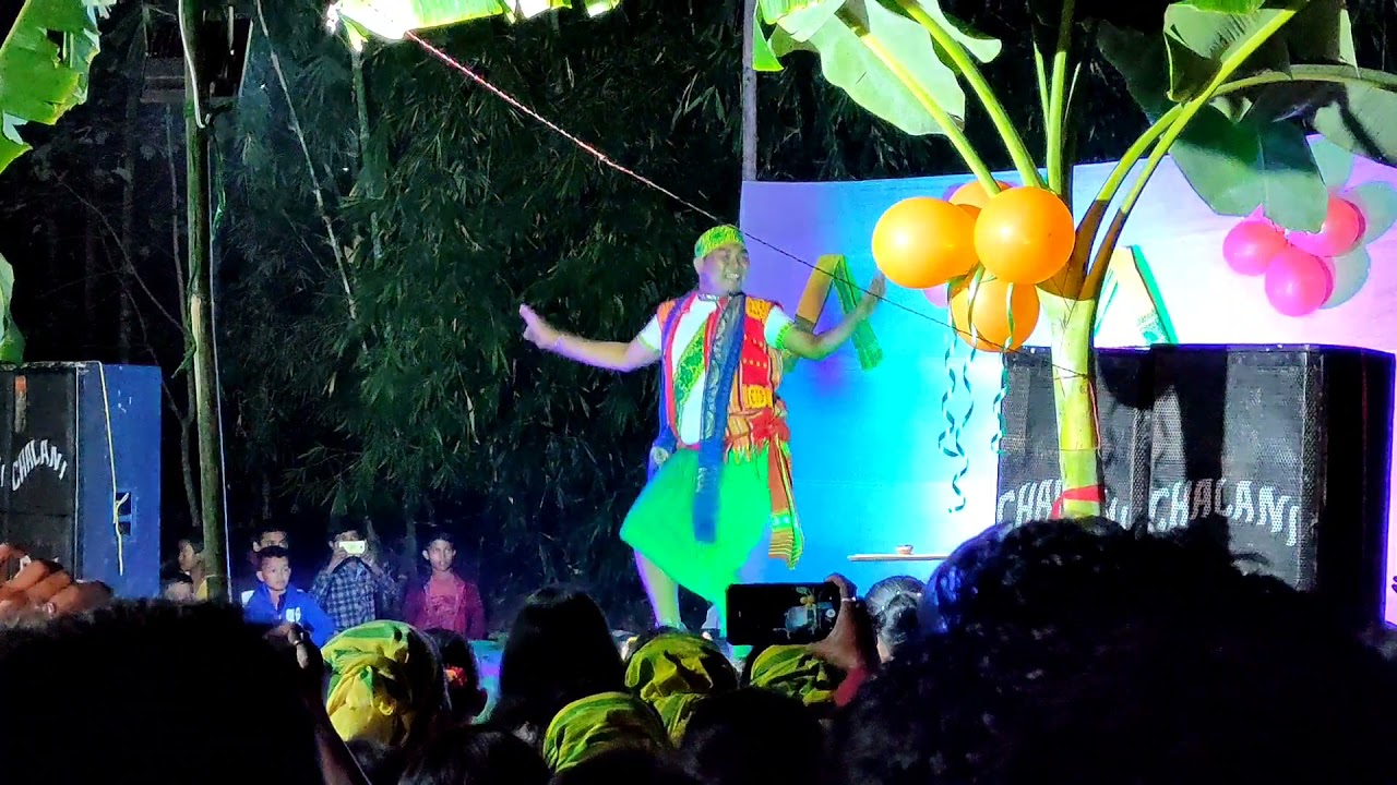 stage performance / Assamese song dance by Diganta ray.... - YouTube