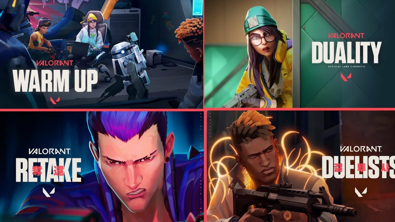 Valorant All Cinematic Trailers | Valorant animation - YouTube