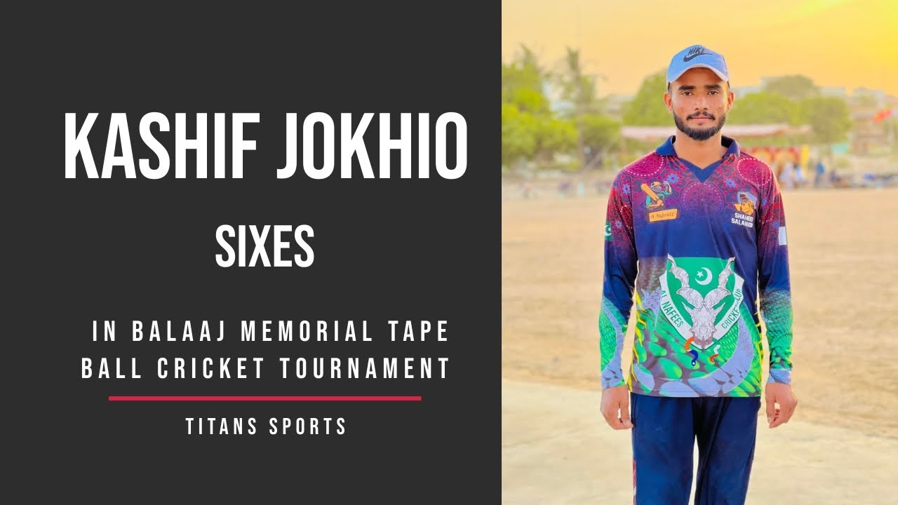 Kashif Jokhio Batting in BMTCT 🔥🏏 | Tape Ball | Cricket - YouTube