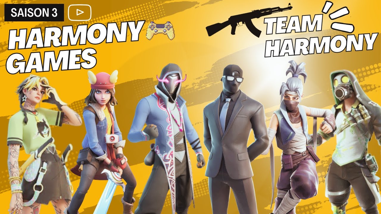 Harmony Games - Team Harmony - Cobalt, Link, Loufoque, Loupiote, Kylian ...