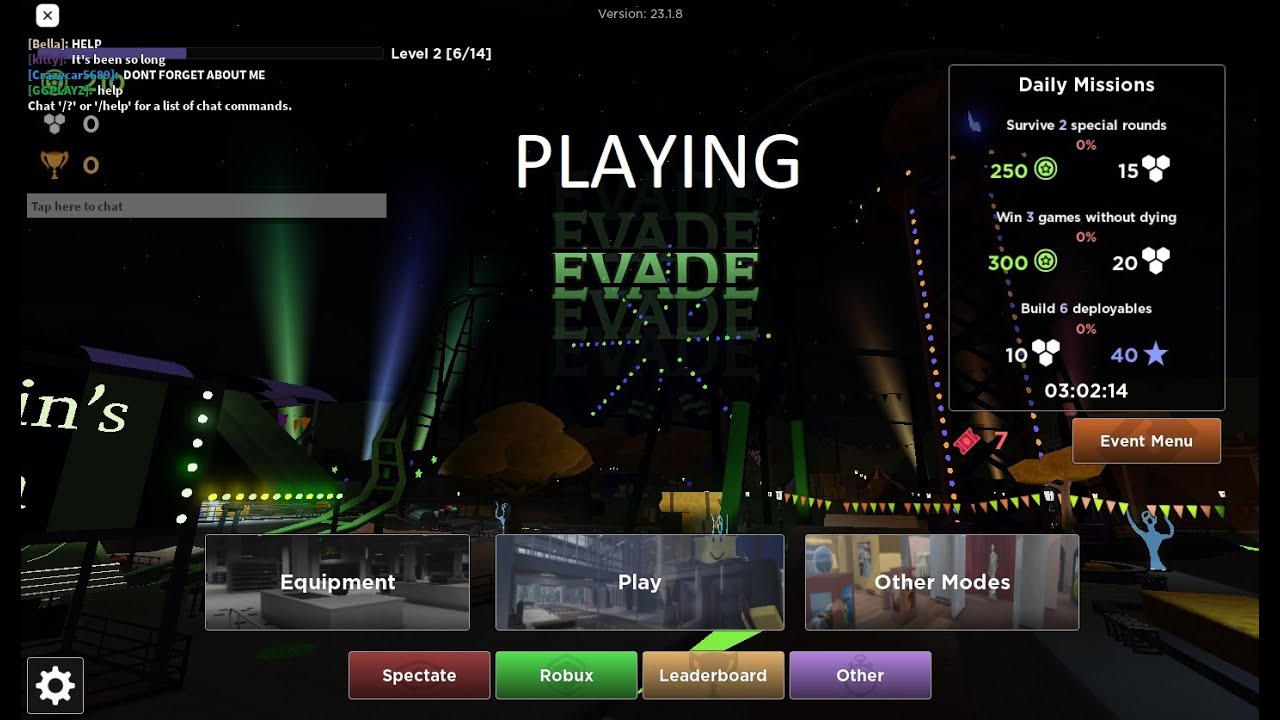 PLAYING EVADE (1st VID) - YouTube