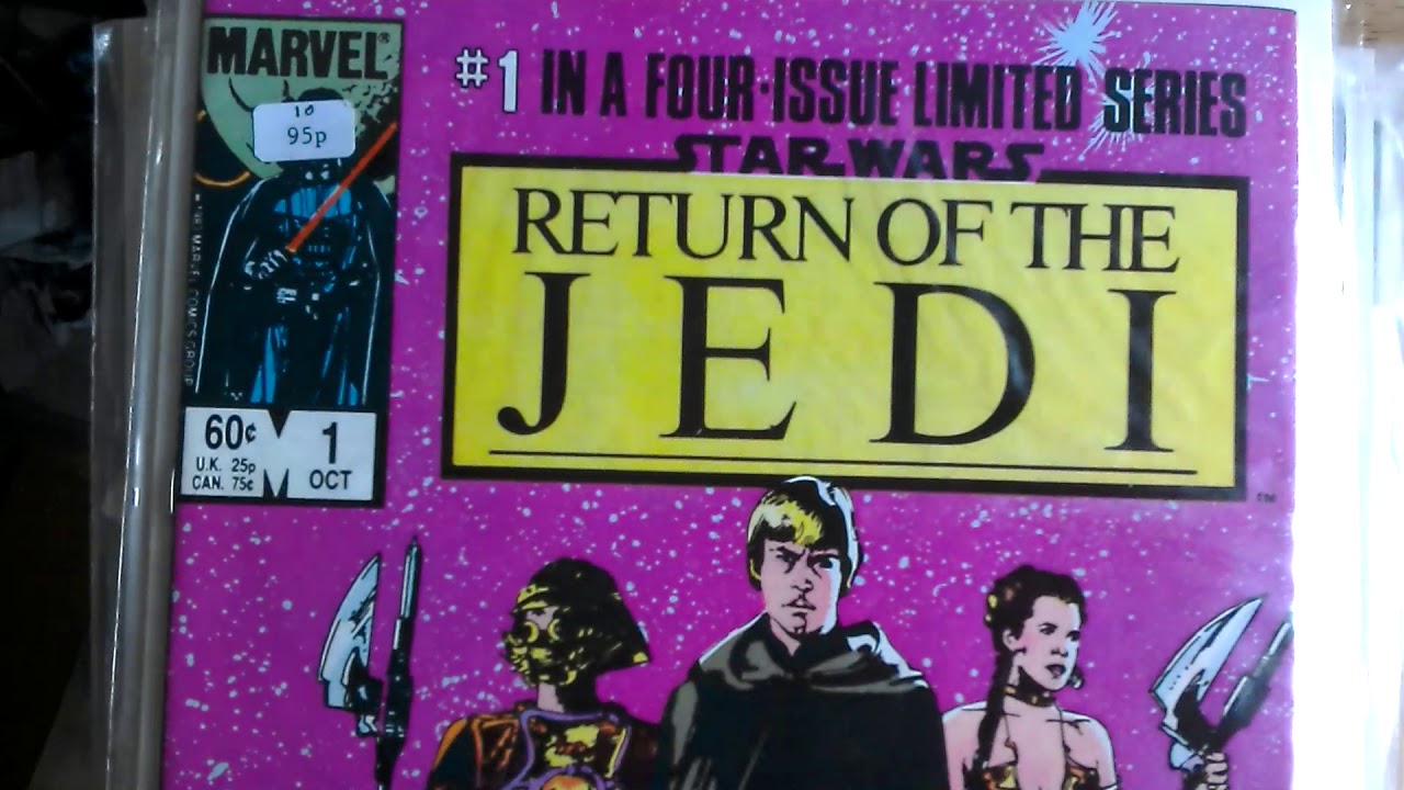 Vintage Marvel Star Wars Comics ROTJ & Ewoks 😆 - YouTube