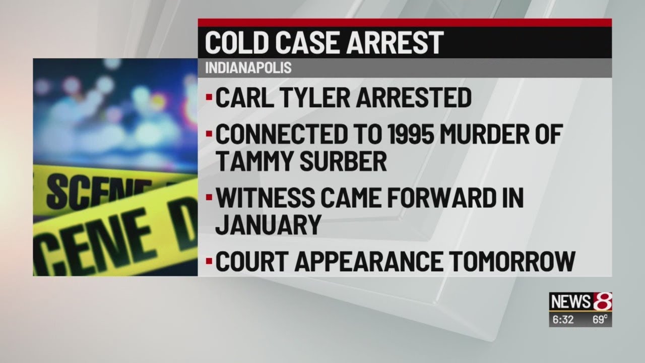 Man charged with murder in 1995 Indianapolis cold case - YouTube