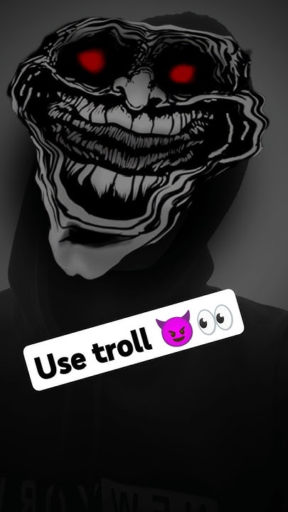 Use troll face 👀😈😈 #music #phonk #beats #halloween #typebeat #trollface #troll #shortsvideo # ...