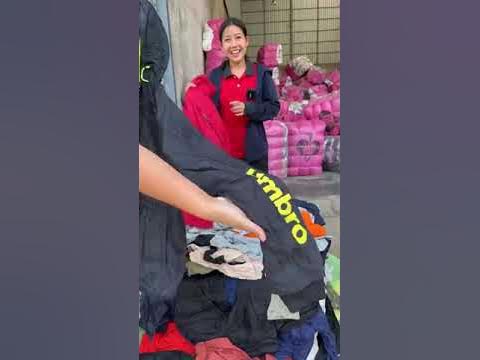 (Sabuyorder ขายส่งเสื้อผ้ามือสอง) YC/063 แจ็คเก็ตผ้าร่ม (100KG.) - YouTube
