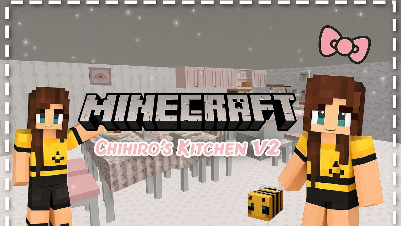 🎀Addon coquette CHIHIRO'S KITCHEN V2 como instalar!! |Mcpe 1.21+ - YouTube