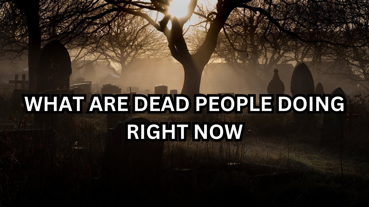 What Are Dead People Doing Right Now - YouTube