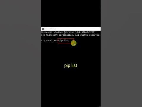 Python - List all modules in 2 secs #shorts #python - YouTube