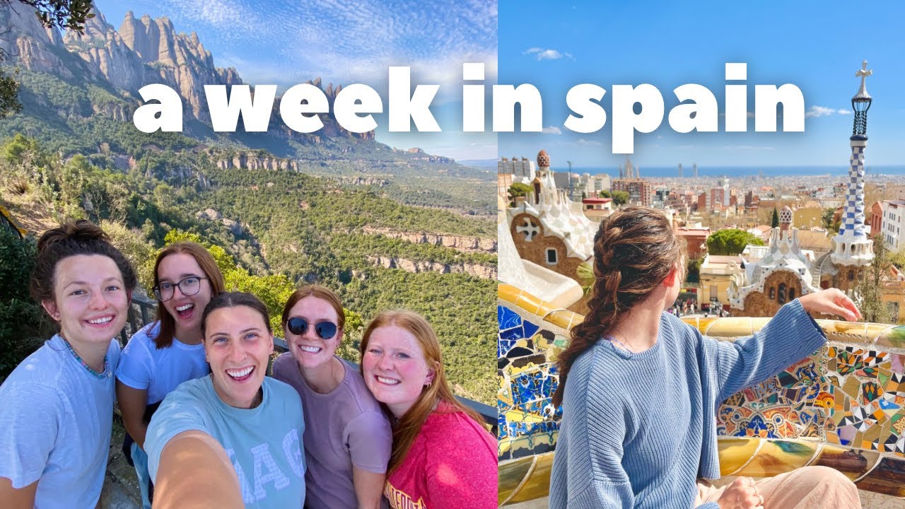 SPAIN TRAVEL VLOG 🇪🇸 port week in my life ft. european summer vibes ...