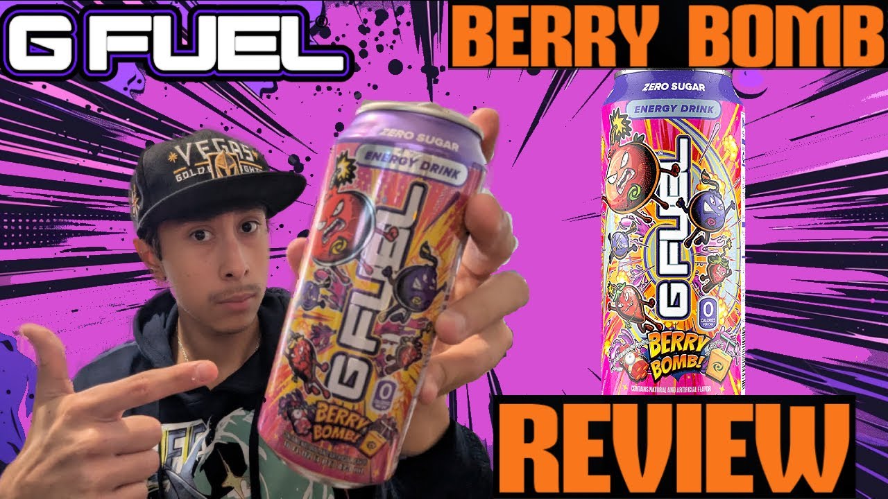 GFUEL Berry Bomb (Can Version) Review - YouTube
