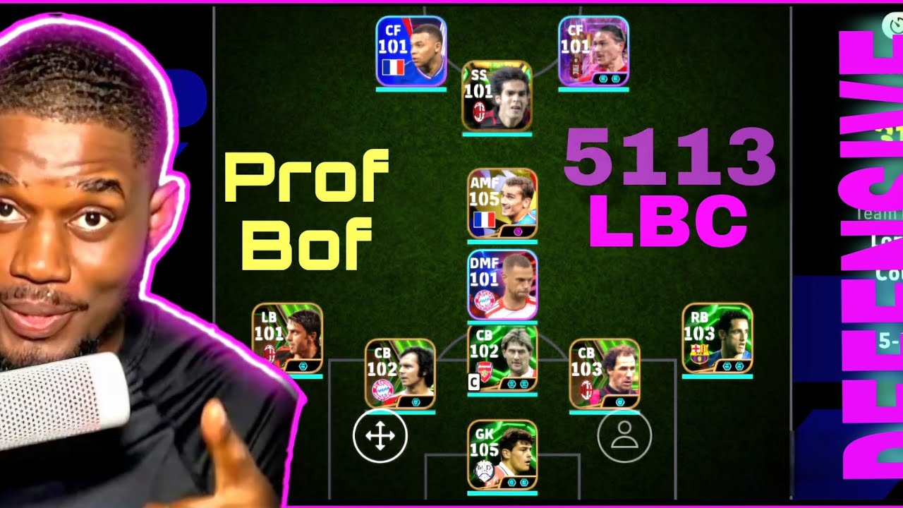 I TRIED PLAYING Prof Bof' 5-1-1-3 LBC FORMATION, IS IT GOOD? 🔥 ...