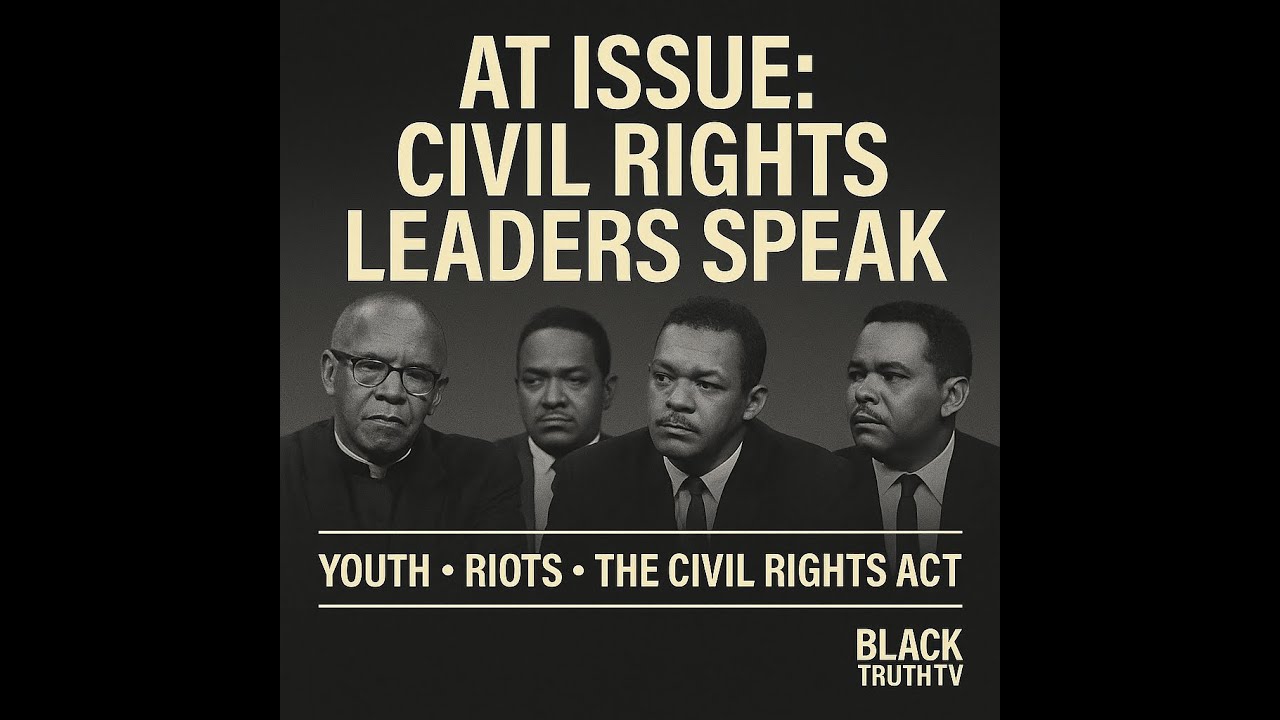 👉 At Issue (1960s) | Civil Rights Leaders on Youth, Riots & the Civil ...