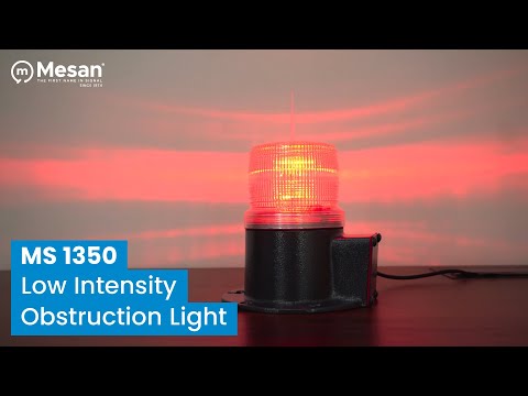 Mesan 1350 Low Intensity Obstruction Light Düşük Yoğunluklu Uçak İkaz Lamba