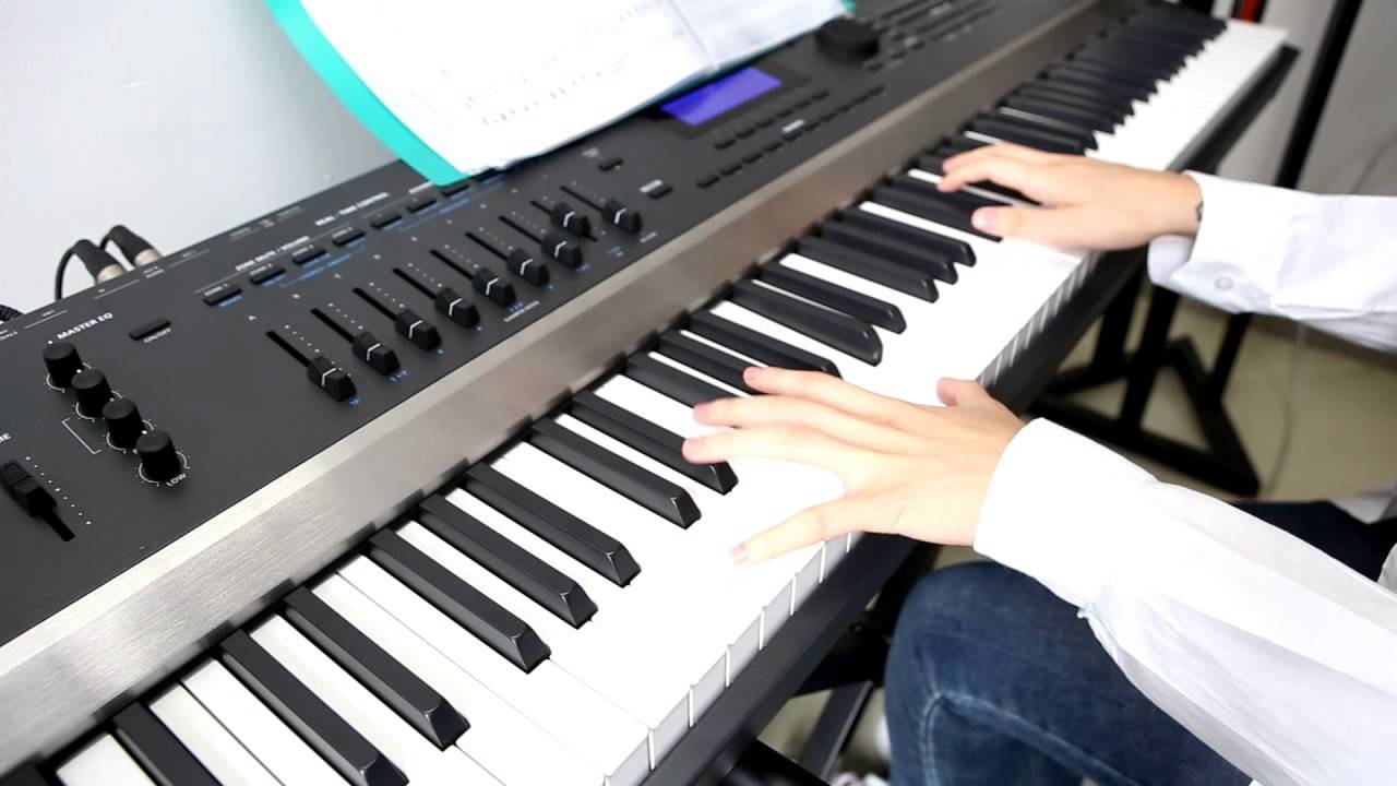 7 커즈와일 아티스ARTIS 17번음색 R&B keys 동경소녀 - YouTube