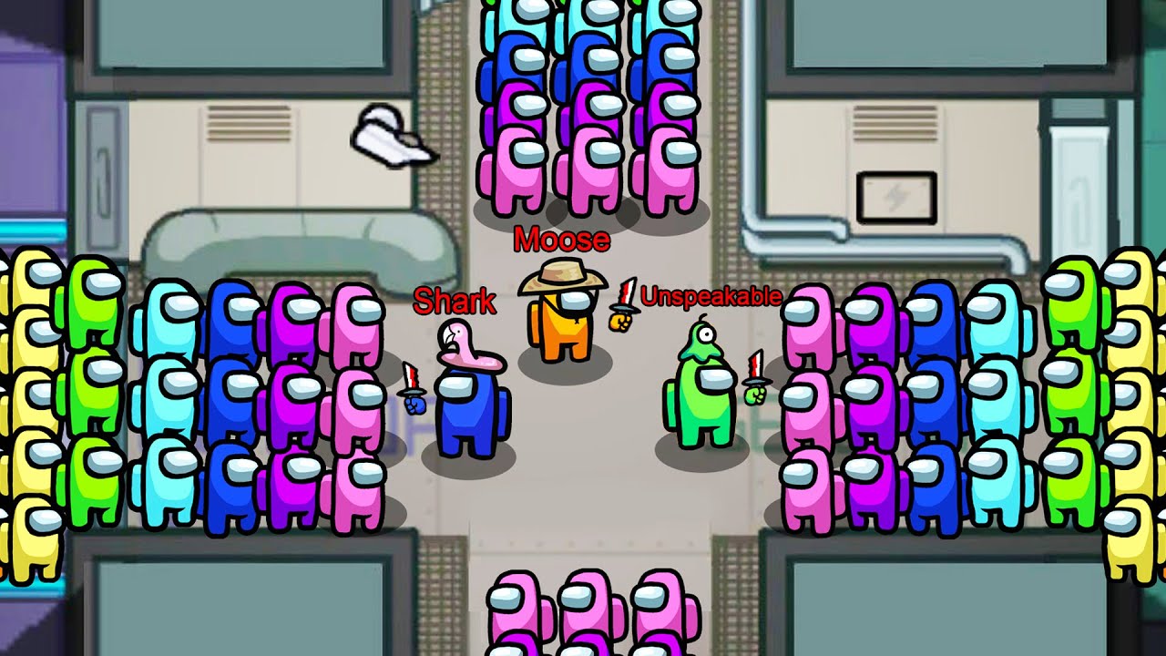 AMONG US IMPOSTOR FUNNY MOMENTS! (UNSPEAKABLE, MOOSE, SHARK) - YouTube