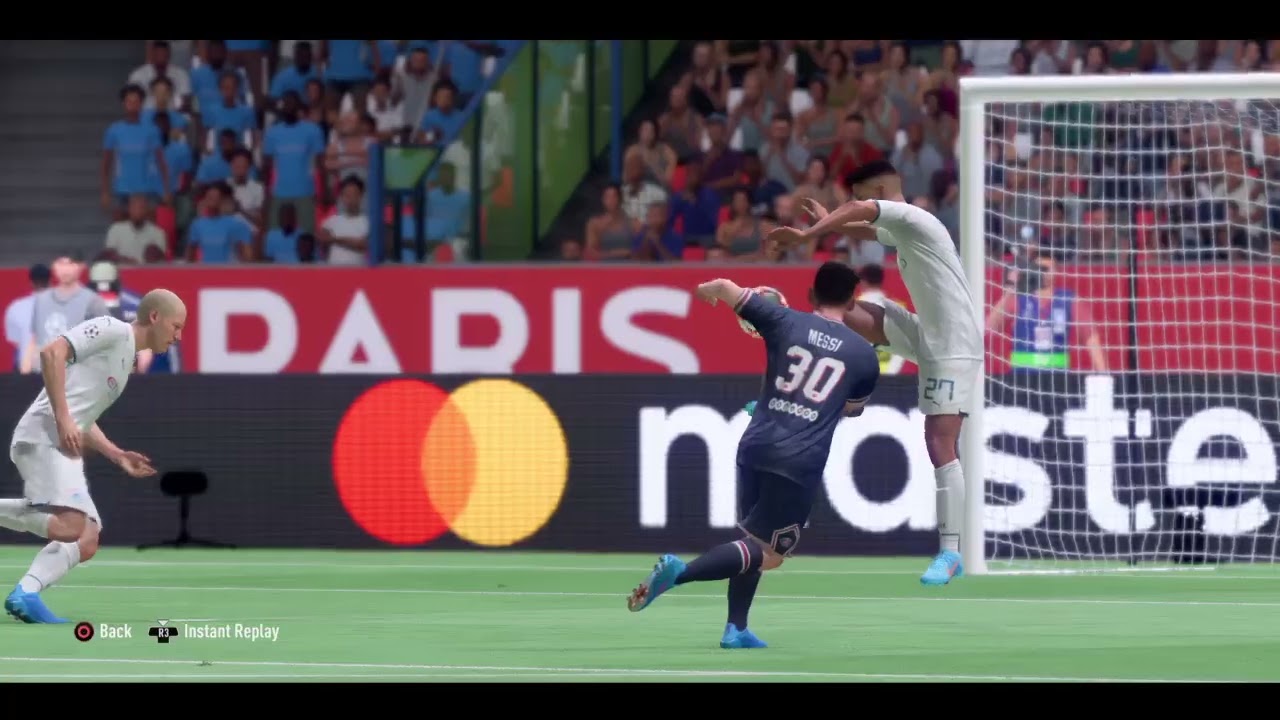 Lionel Messi Volley- FIFA 22 - YouTube