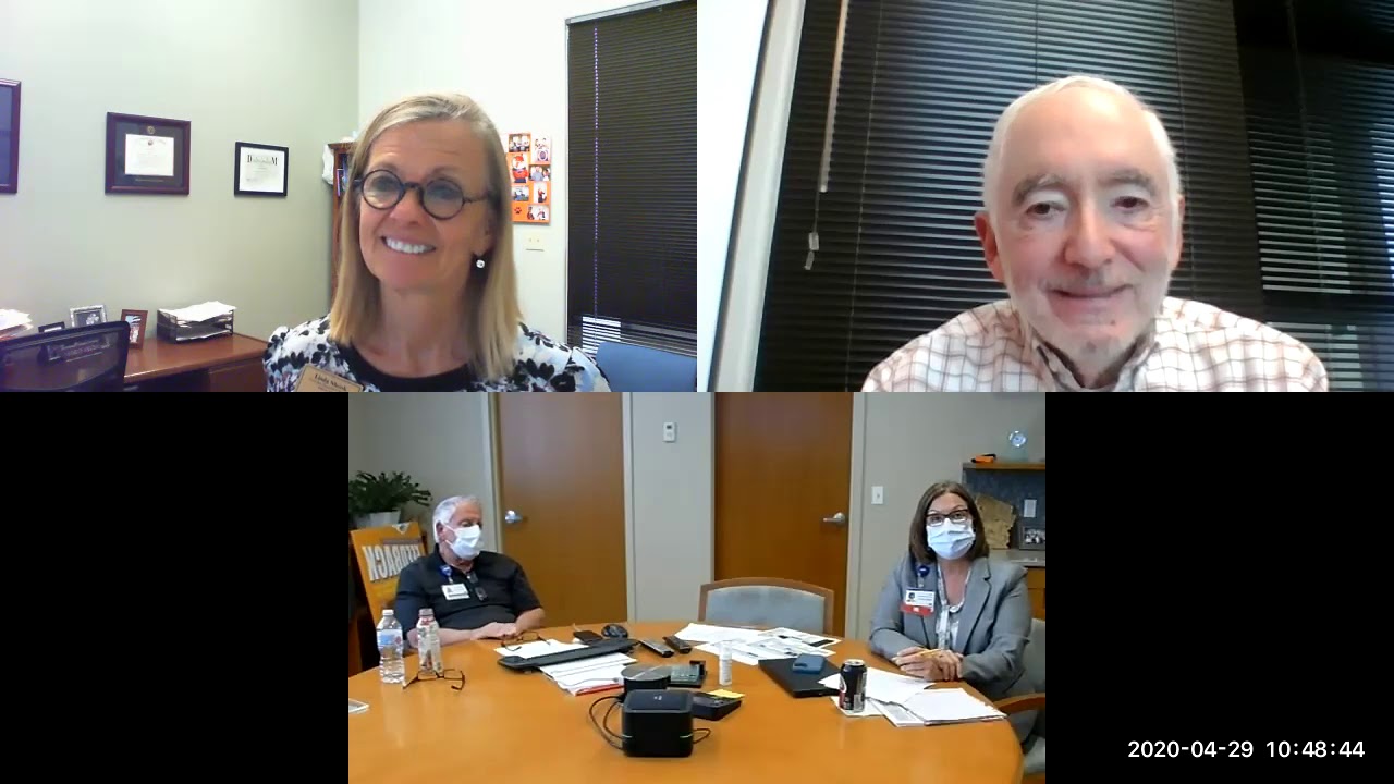 Ron Hasse, VVMC Chief Medical Officer & Lori Green, Director of Nursing ...