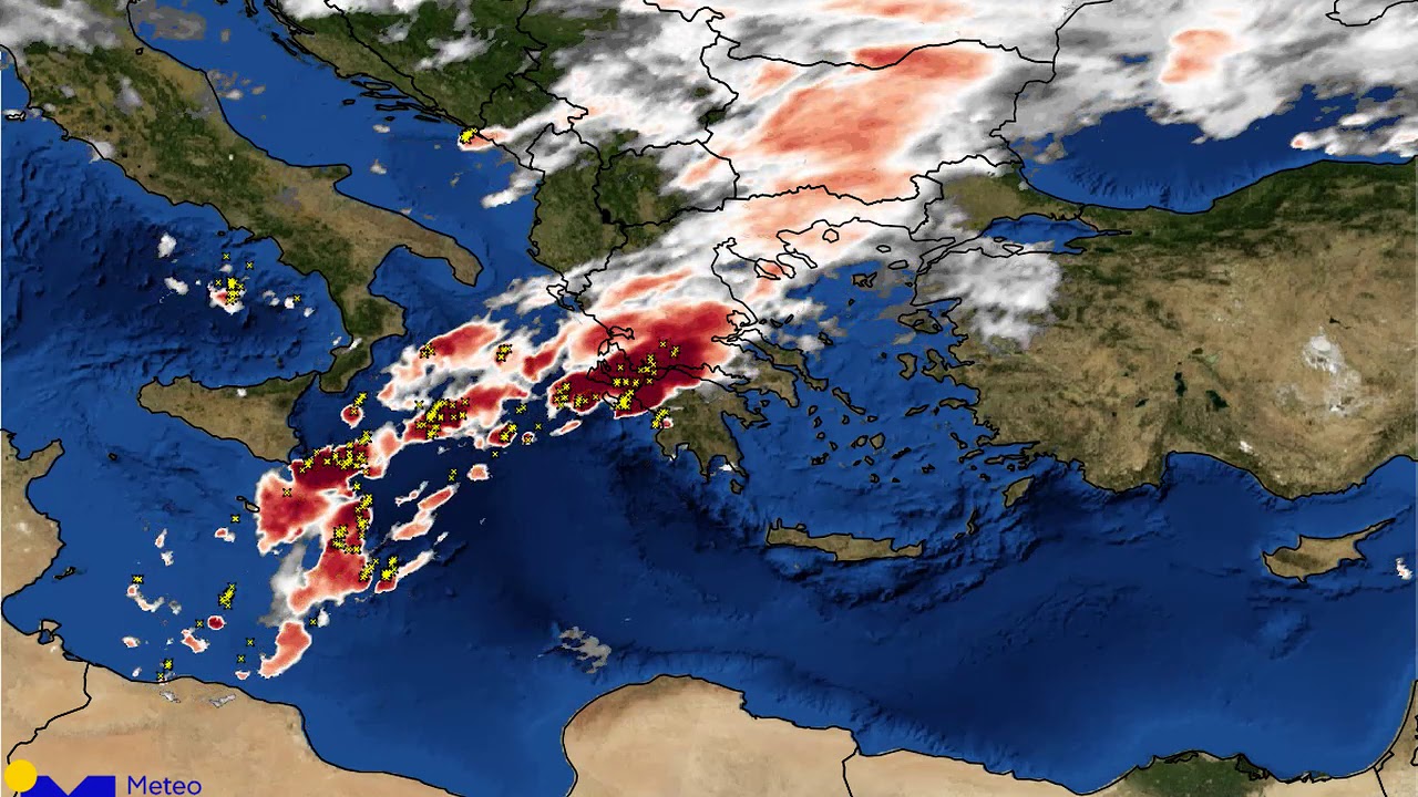meteo.gr: Κορυφές νεφών και κεραυνοί Τετάρτη 30/10 - Πέμπτη 31/10/2019 ...