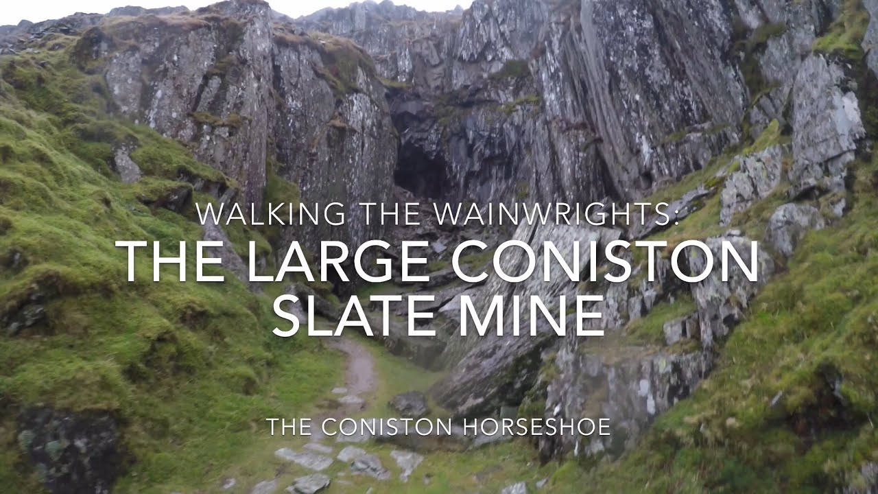 Walking The Wainwrights: Huge Coniston Slate Mine, Coniston Horseshoe ...