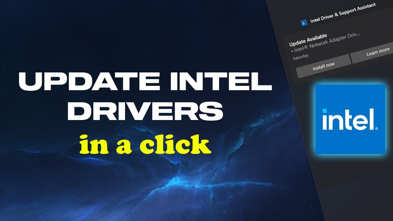 Update All Intel Drivers In A Click [Graphics/ Ethernet/ Wi-Fi/ Bluetooth] - YouTube