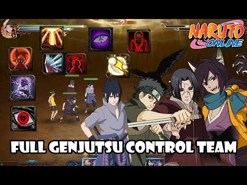 【All Genjutsu Are Worth】Full Control Team • Naruto Online - YouTube