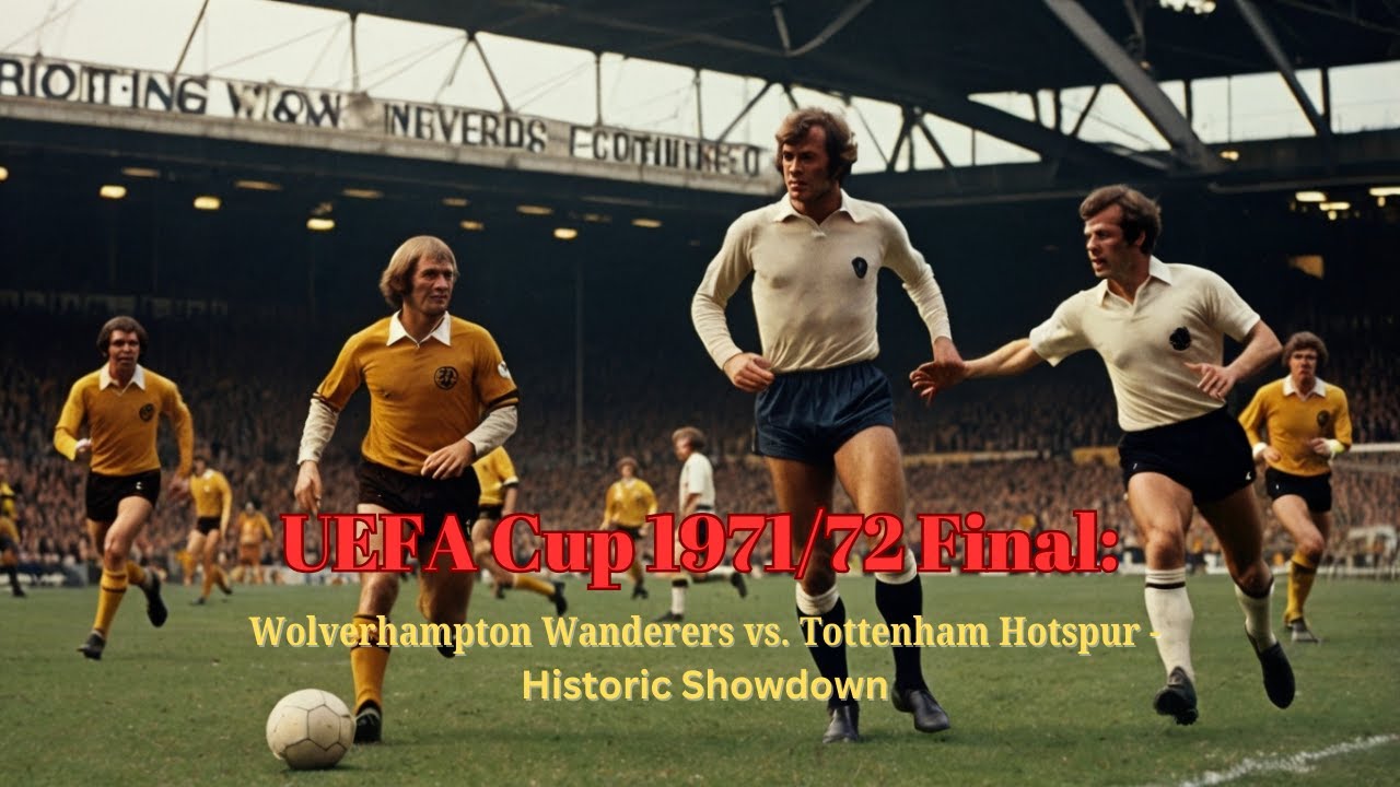 UEFA Cup 1971/72 Final: Wolverhampton Wanderers vs. Tottenham Hotspur ...