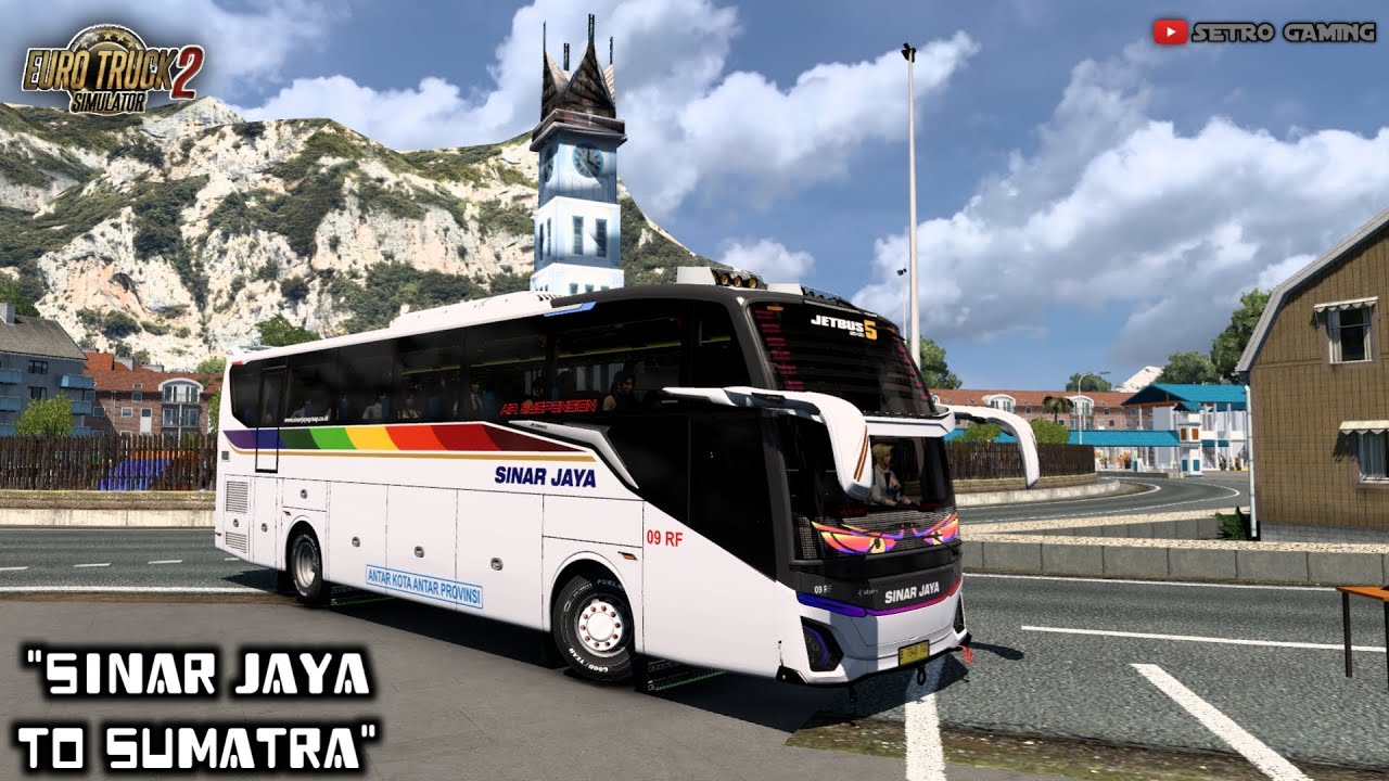 BUS SINAR JAYA TO SUMATRA #ets2 - YouTube
