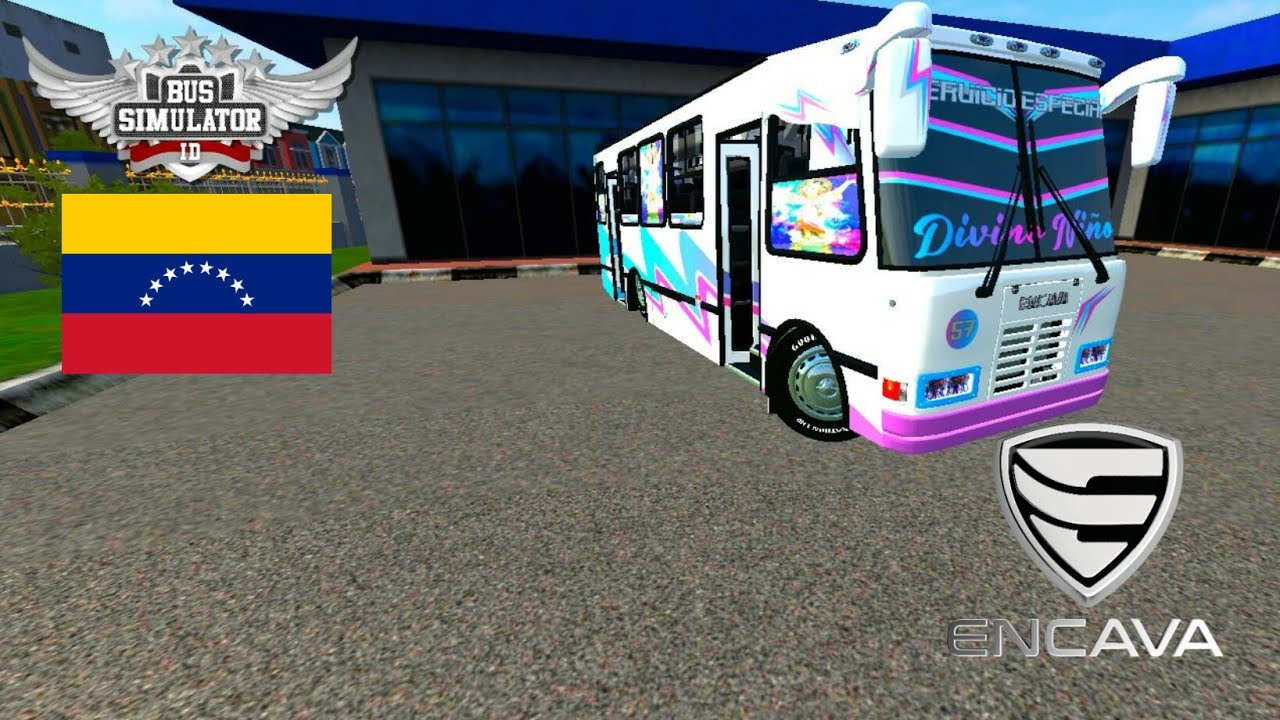 Mod de encava ent610 Mi Divino Niño | Bus Simulator Indonesia - YouTube
