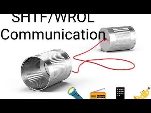SHTF/WROL low cost Communications. Basic simple comms in the event of natural or manmade ...