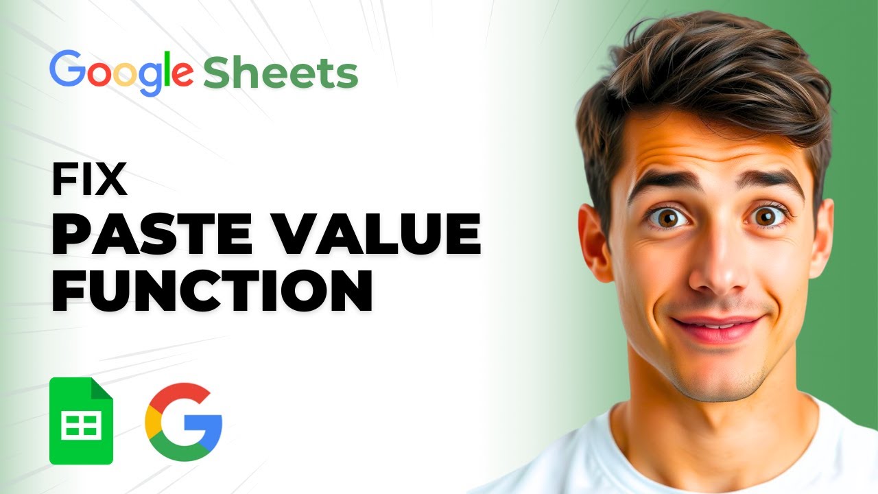 How To Fix Google Sheets Paste Values Only Function Not Working ...