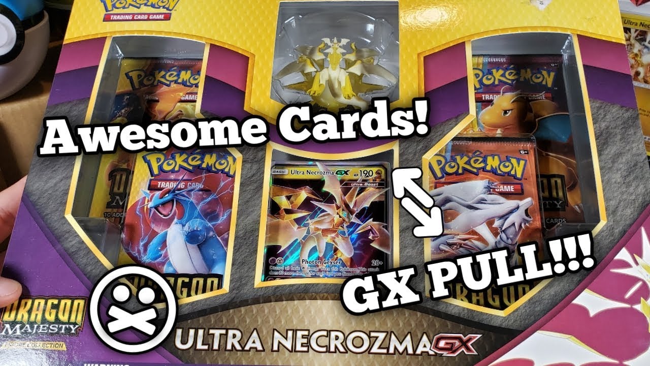 Pokemon Ultra Necrozma Gx Big Box! (Gx Pull!) - YouTube