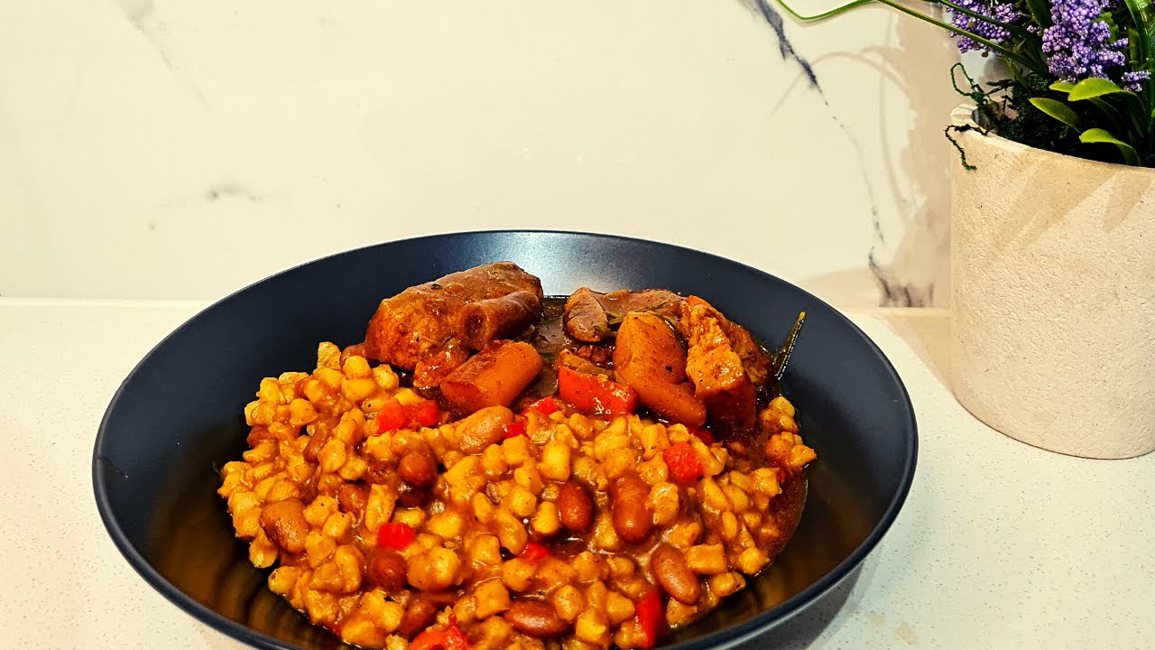 Samp||Umngqushu and Pork Portjies - YouTube