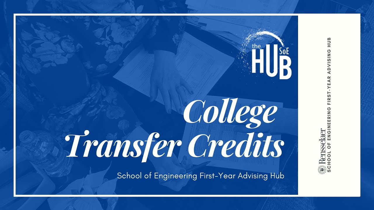 College Transfer Credits | Fall 2022 - YouTube