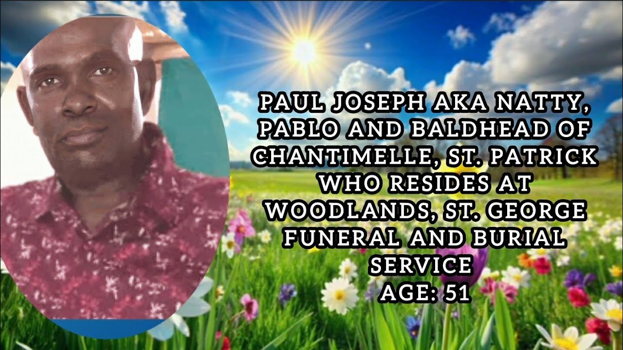 Paul Joseph AKA Natty, Pablo and Baldhead of Chantimelle, St. Patrick ...