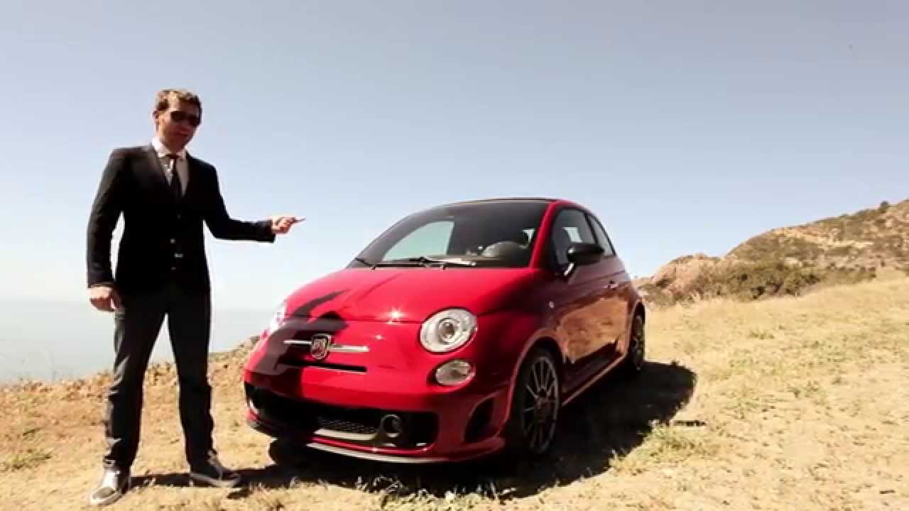 Fiat Abarth and Justin Bell Worlds Fastest Car Show - YouTube
